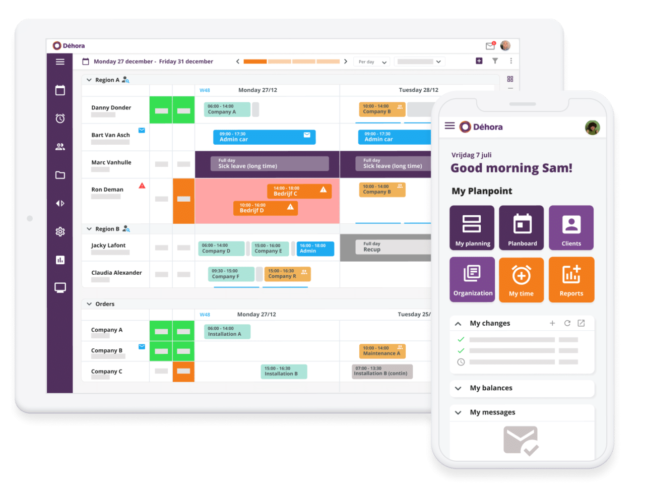 Workforce management and scheduling software - Planpoint